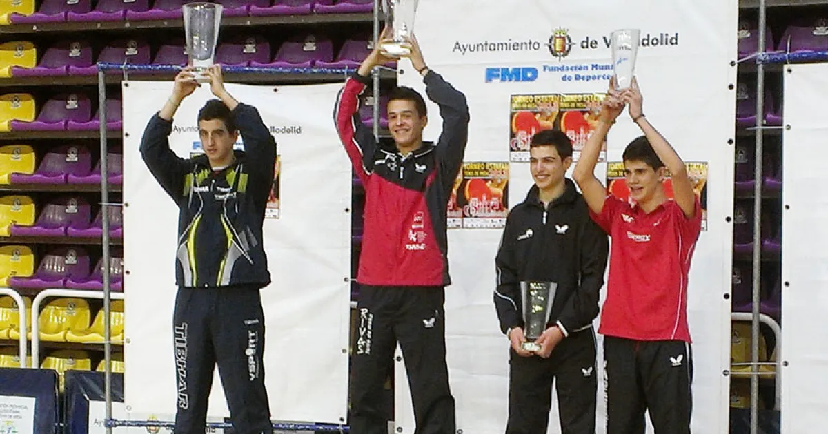 Javier Benito campeón juvenil de España de tenis de mesa. | Portal ...